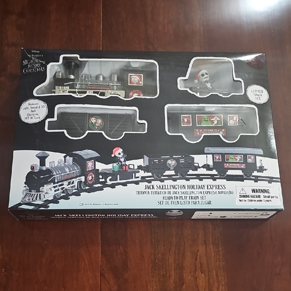 Disney | Toys | Disney Jack Skellington Holiday Express Train Set Black ...